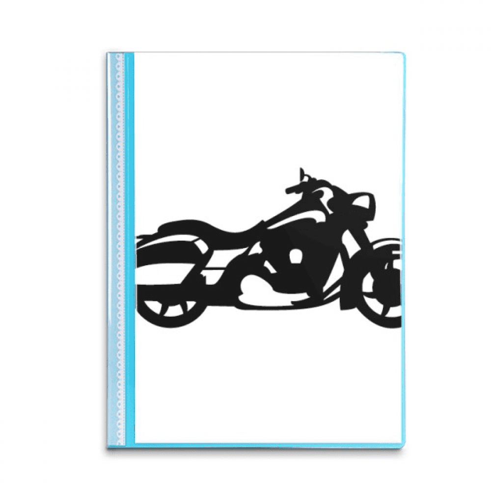 Motorcycle Mechanical Outline Pattern Book Sheet Protectors Portfolio ...
