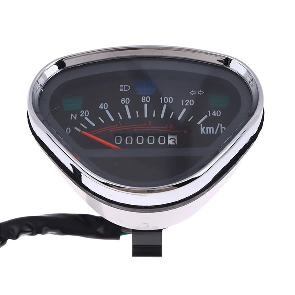 Motorcycle Meter Odometer Gauge Backlight LCD Digital Indicator ...