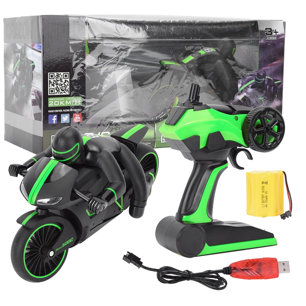 Motorcycle Model Toy, 2.4GHz 4 Channel Electric RC Remote Control ...
