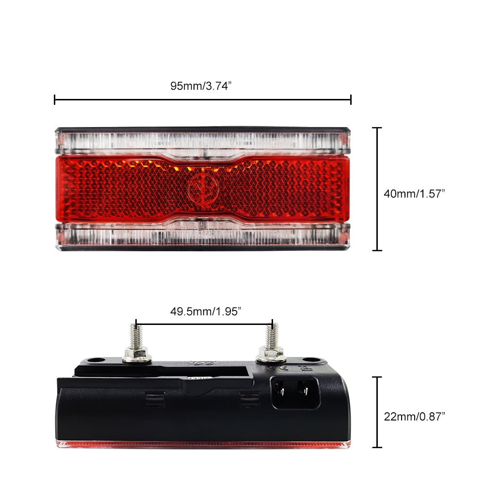 Motorcycle Modified Rear Signal Light Tail Light For Surron Light Bee X ...