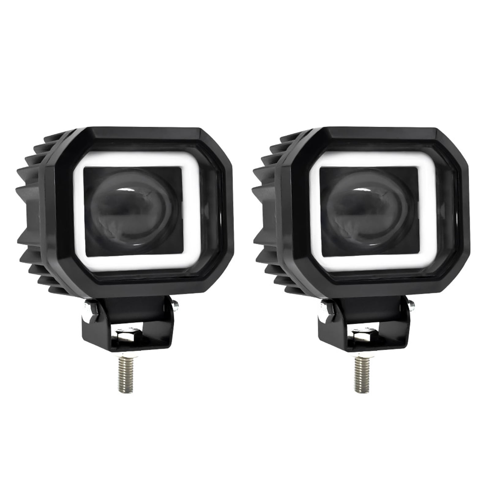 Motorcycle Motorcycle LED Driving Lights 60W 6000LM 6000K/3000K Super ...