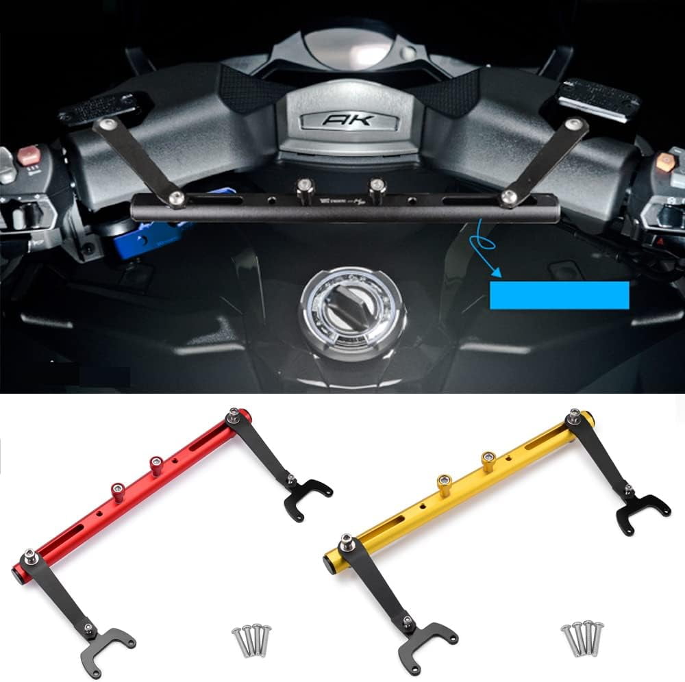 Motorcycle Mutifunctional Cross Bar Balance bar CNC Aluminum GPS ...