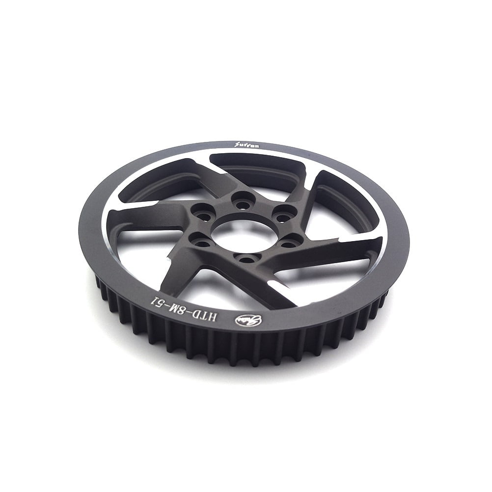 Motorcycle Original Rear Belt Pulley Transmission Gear Center Axle ...