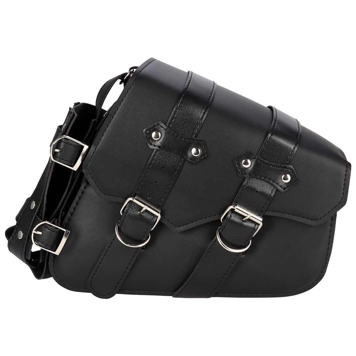 Motorcycle PU Leather Side Tool Bag - Multipurpose Multitool - Walmart.com