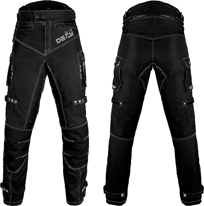 Motorcycle Pants for Men Biker Dual Sport Motorbike Pant - Waterproof ...