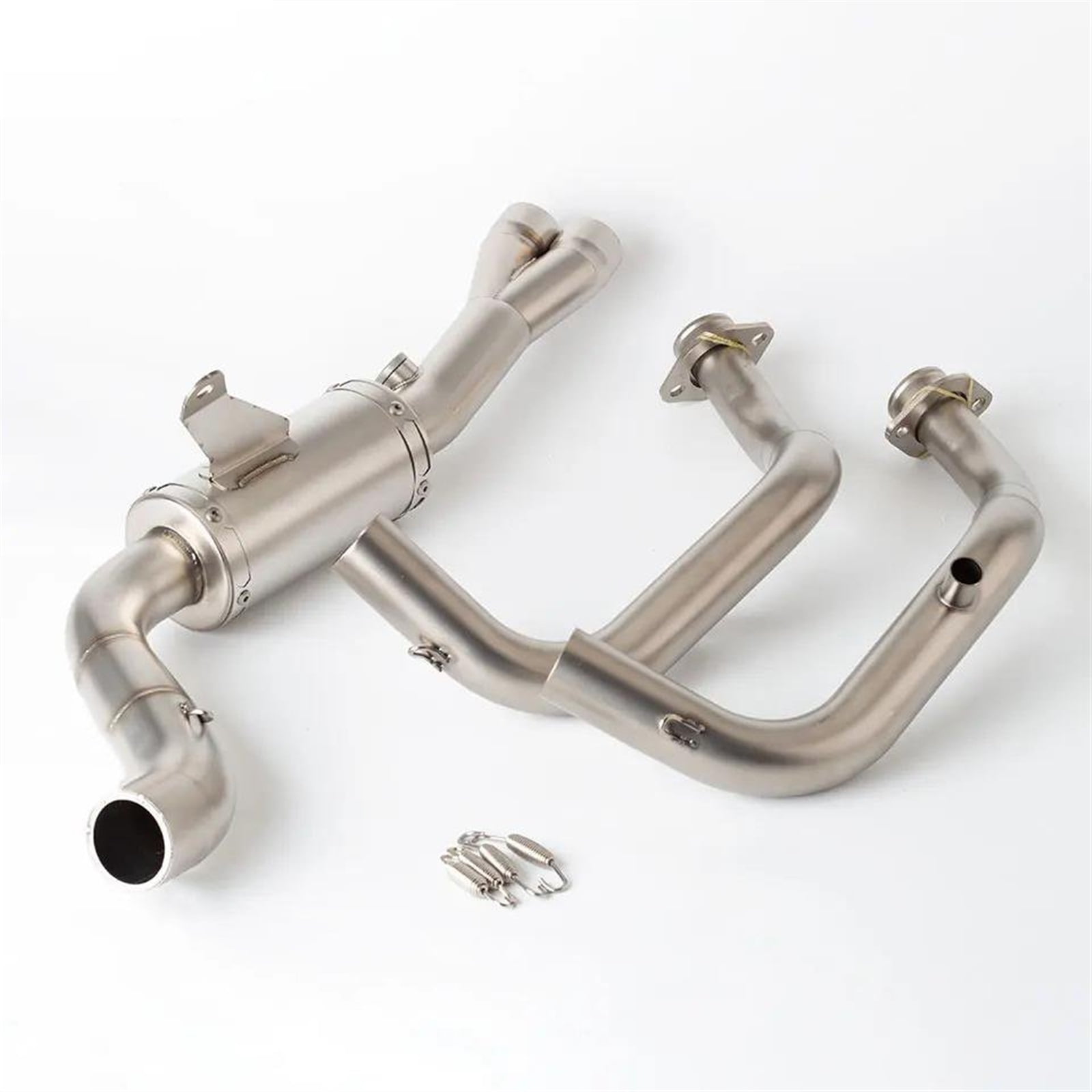 Motorcycle Parts Exhaust Pipe Stainless Steel Front Link Pipe Slip-on ...