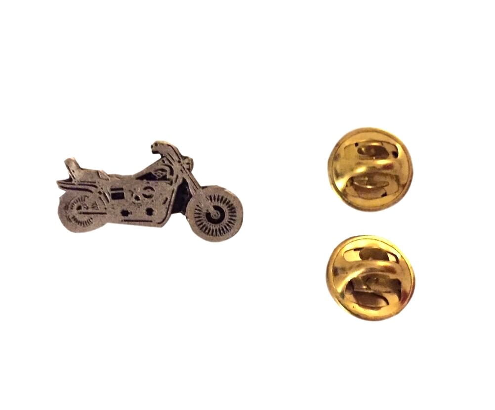 Motorcycle Pewter Lapel Pin Biker Hog Cool Rider Pin - Walmart.com