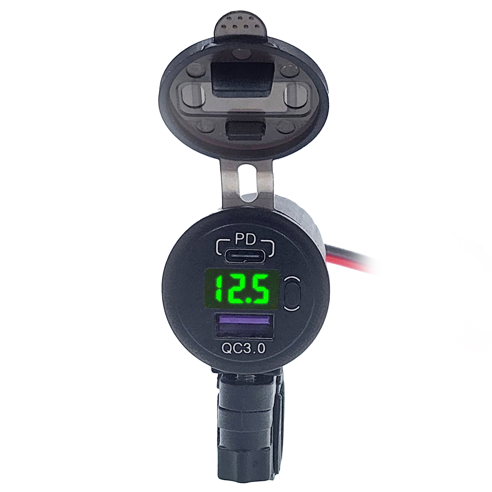 Motorcycle Phone Charger, Double Port Motorcycle USB Port, Motorcycle ...