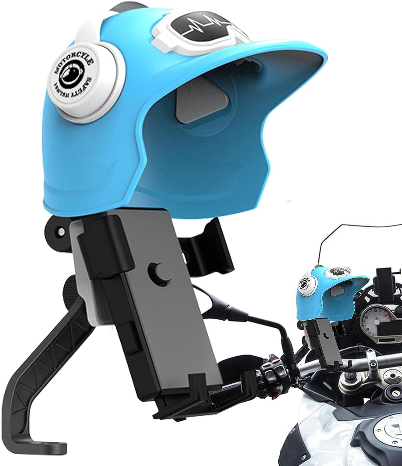 Motorcycle Phone Holder,Waterproof Helmets Sun Motorcycle Phone Holder ...