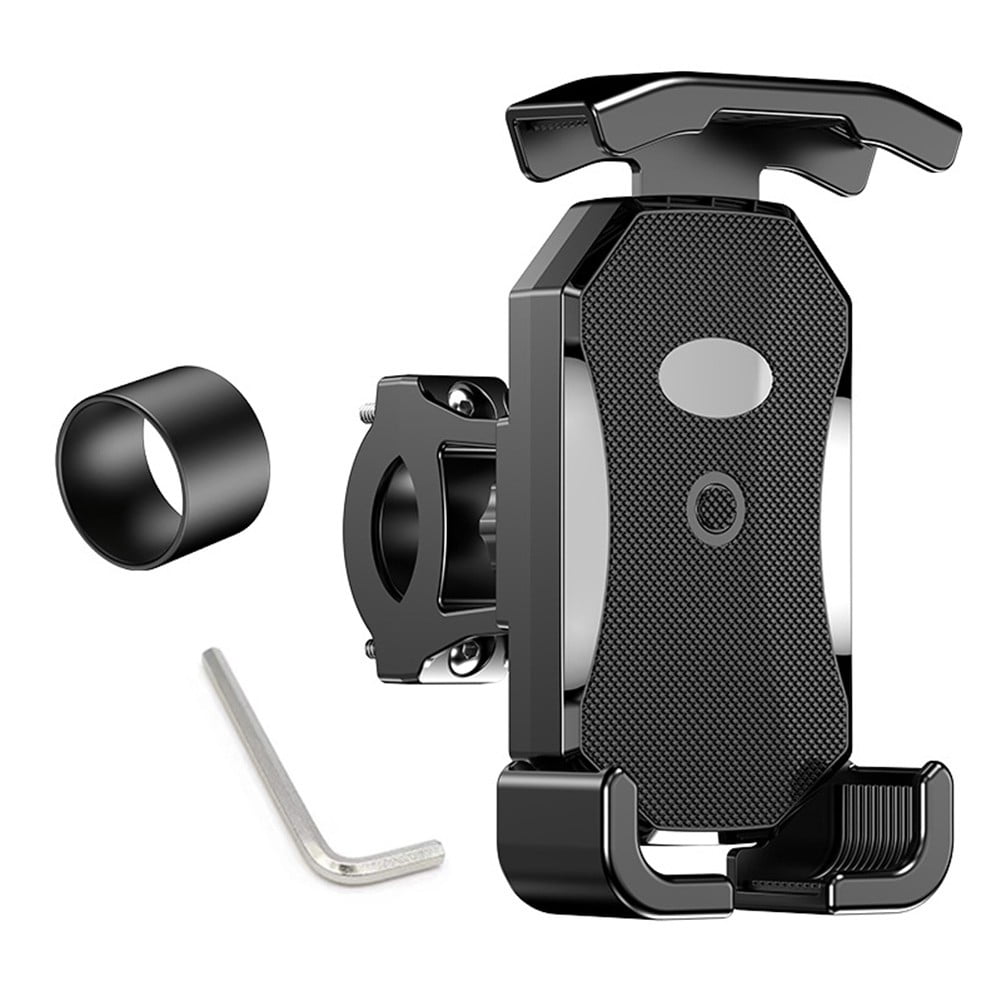 Motorcycle Phone Mount with Adjustable Angles Rearview Mirror Bracket ...