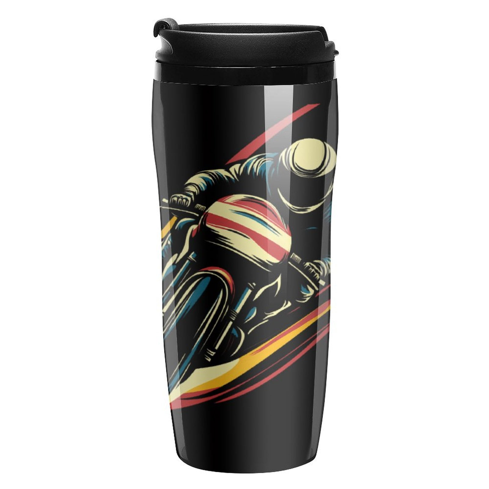 Motorcycle Racing Travel Coffee Tumbler Reusable Cup for Coffee or Tea ...
