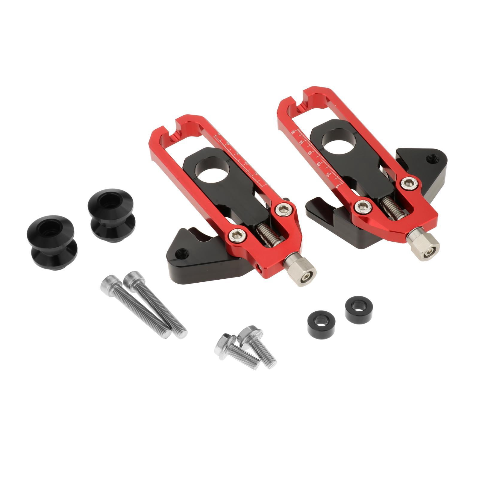 Motorcycle Rear Axle Spindle Chain Adjusters Tensioners for CB650R ...