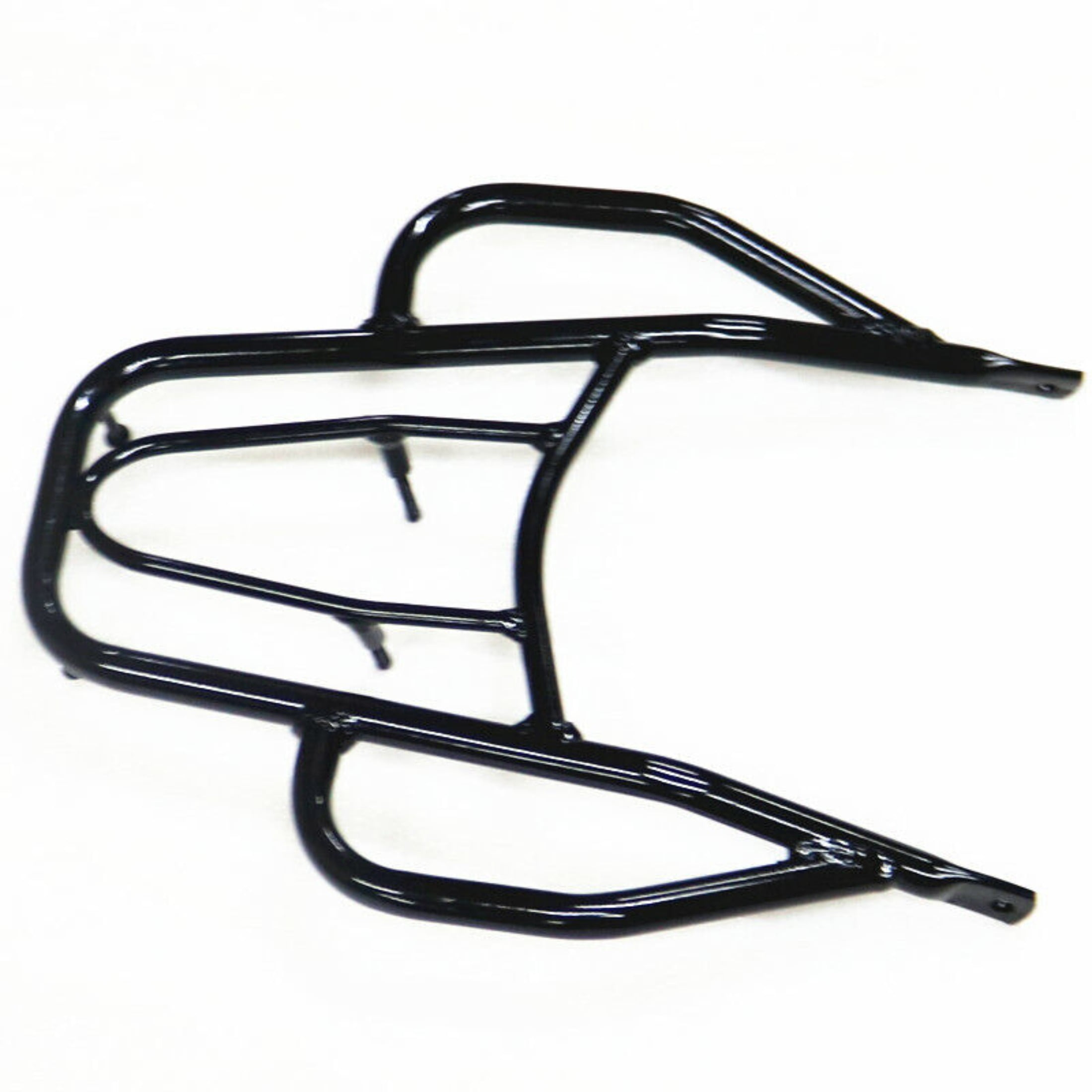 Motorcycle Rear Luggage Rack Black Bracket Carrier Compatible with ...