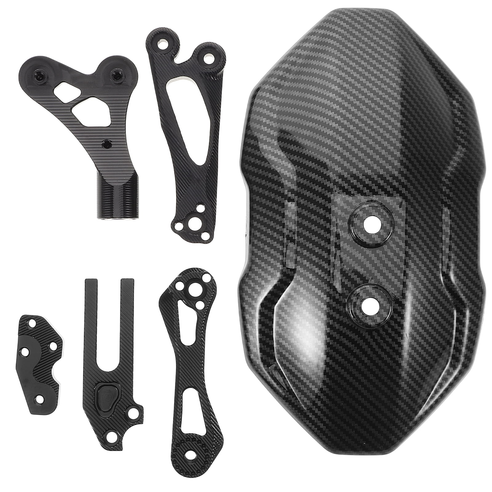 Motorcycle Rear Mud Guard Rear Mudguard Wheel Cover Splash Guard ...