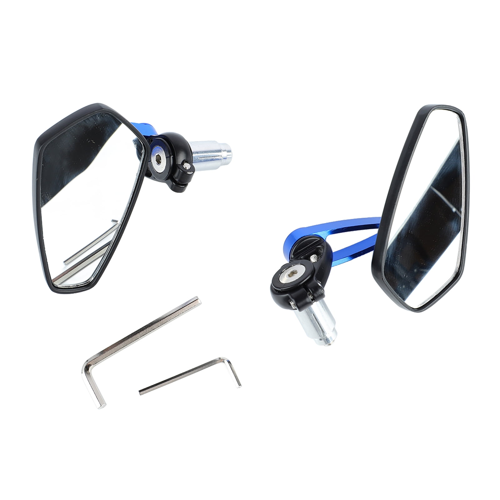 Motorcycle Rear View Mirror 360 Rotatable Universal Clear Vision ...