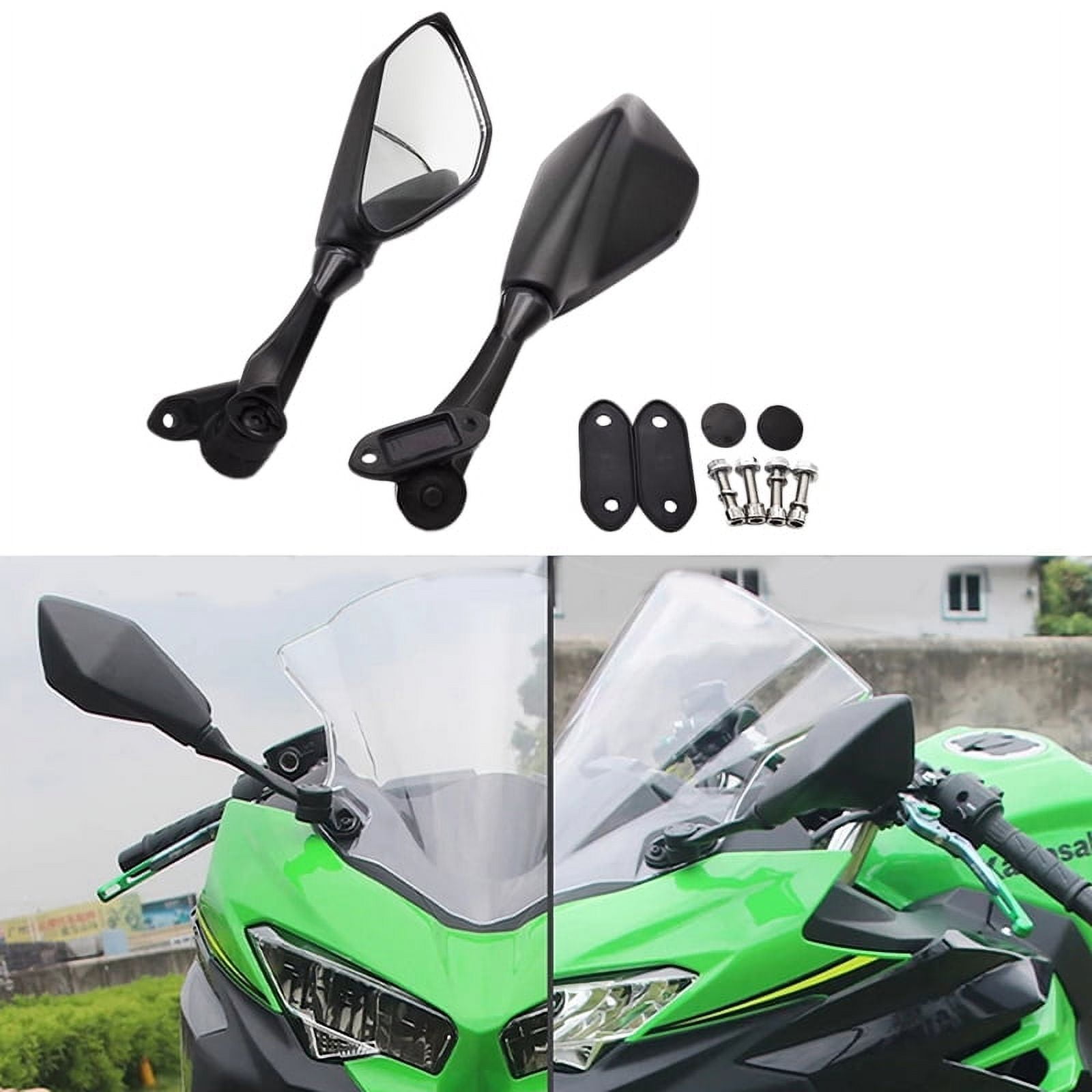 Motorcycle Rear View Mirror for 250 250SL 300 ZX6R -6R 2013-2016 ...