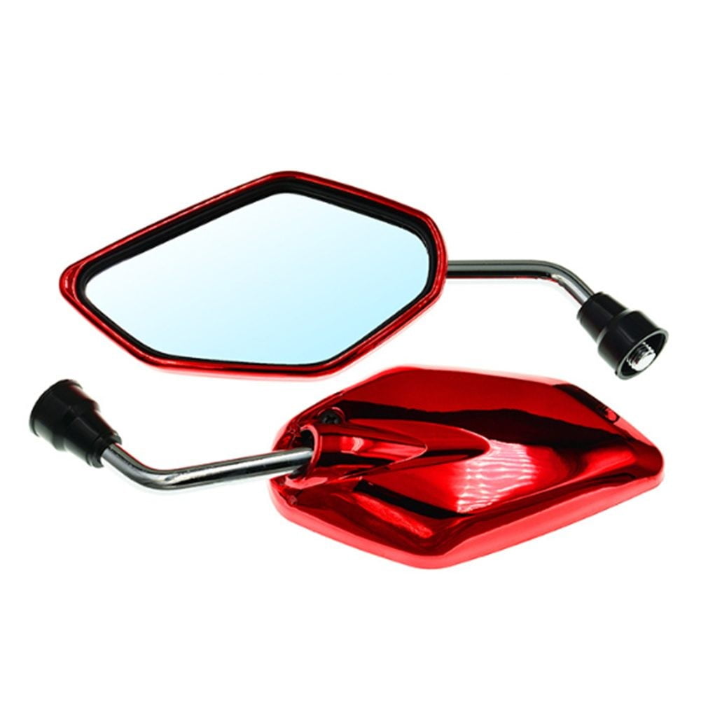 Motorcycle Rear View Mirrors High-Definition Glass Mirrors - Walmart.com