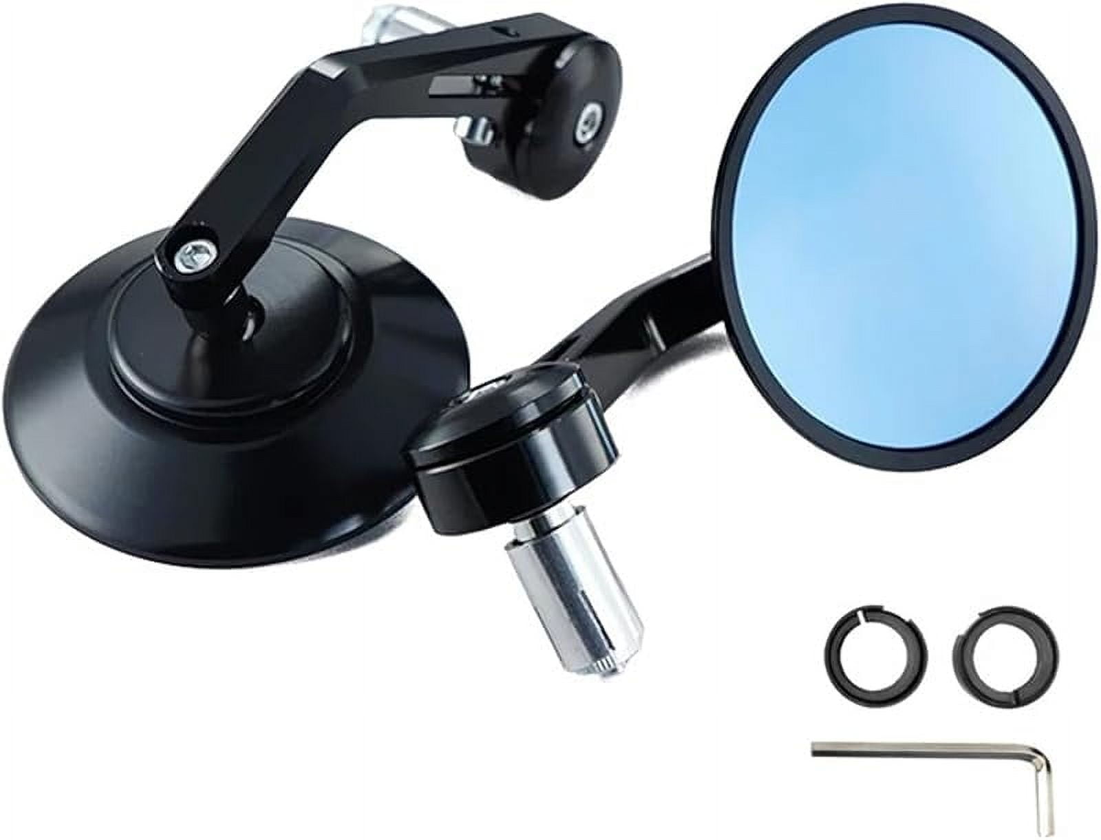 Motorcycle Rear-View mirro CNC Motorcycle Bar End Mirrors Retro ...