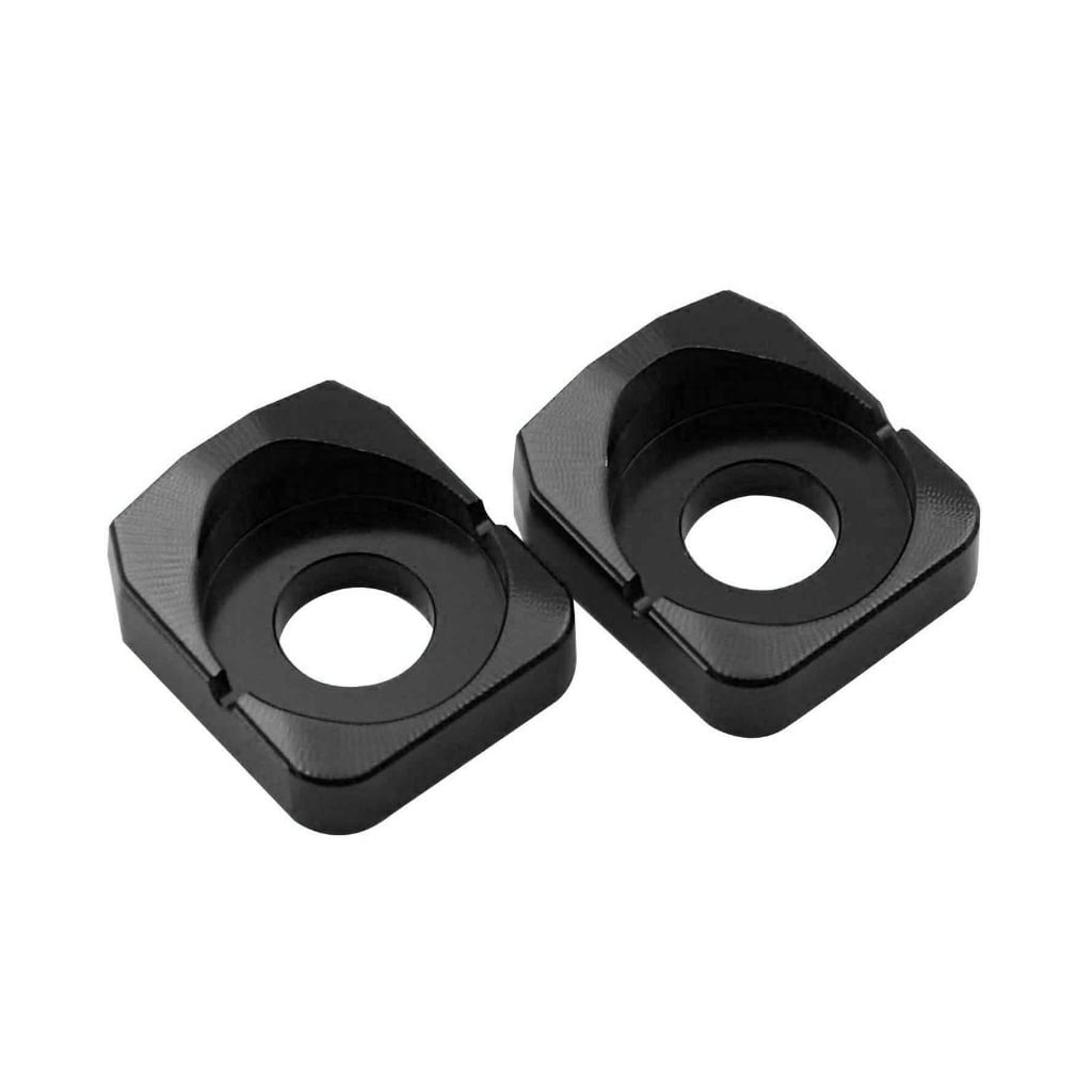 Motorcycle Rear Wheel Chain Tensioner Rear Axles Blocks Aluminum Alloy ...