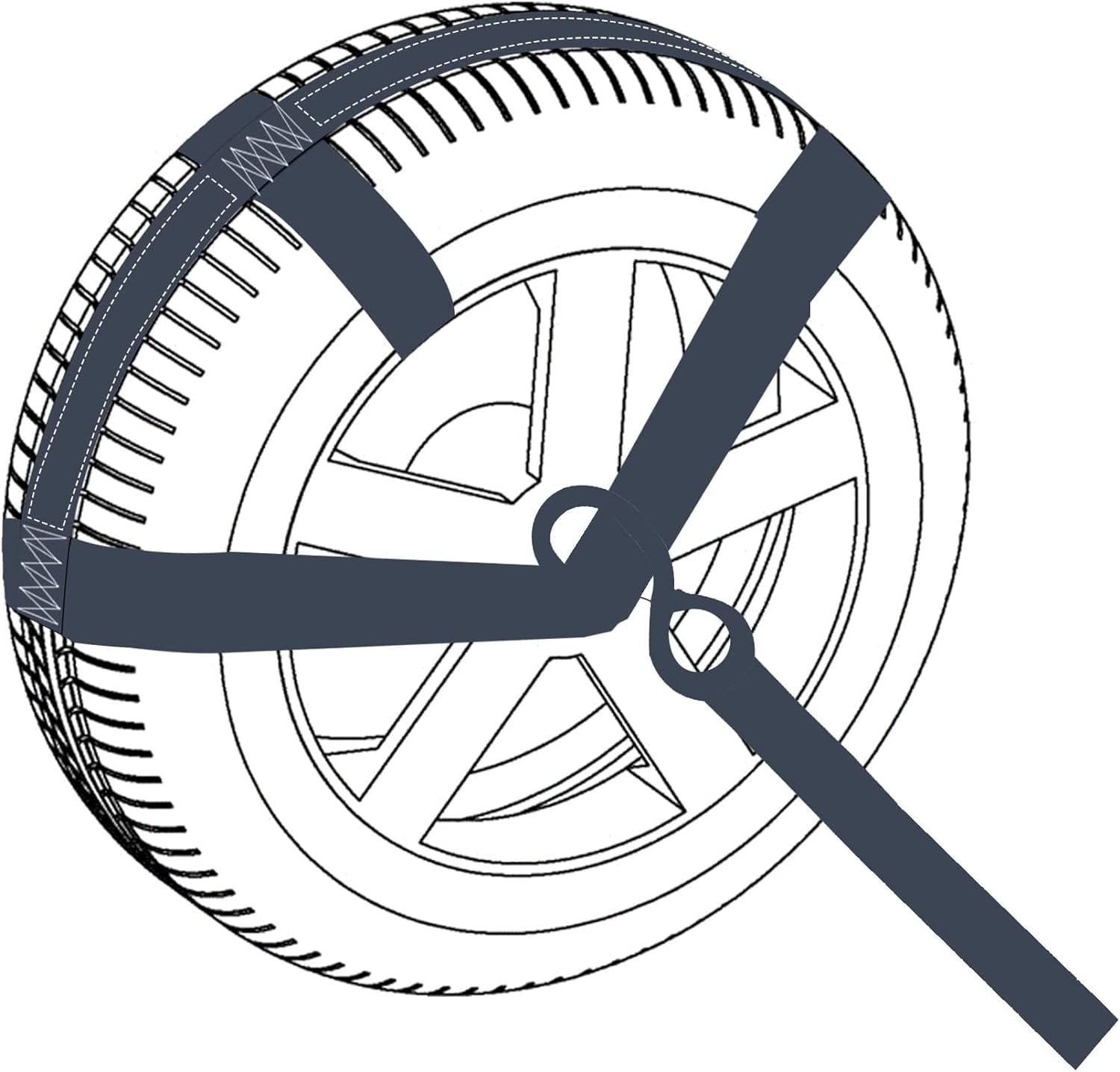 Motorcycle Rear Wheel Tie Down Strap, Universal Strap Rear Wheel ...