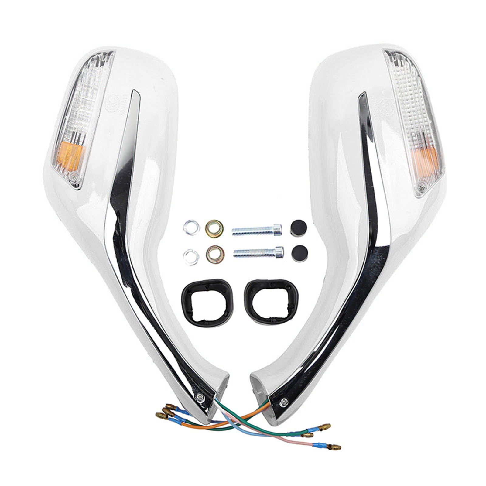 Motorcycle Rearview LED Turn Signals Rear View Side View for Most Model ...