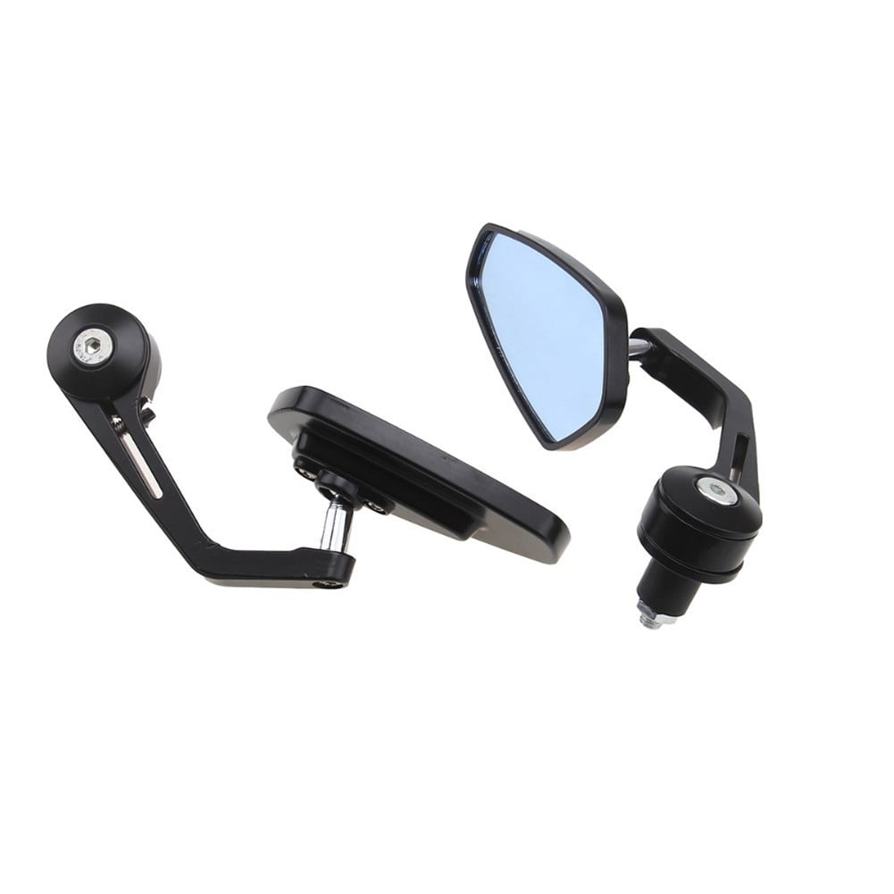 Motorcycle Rearview Mirror Diamond Modified Anti-Glare Modified Curved ...