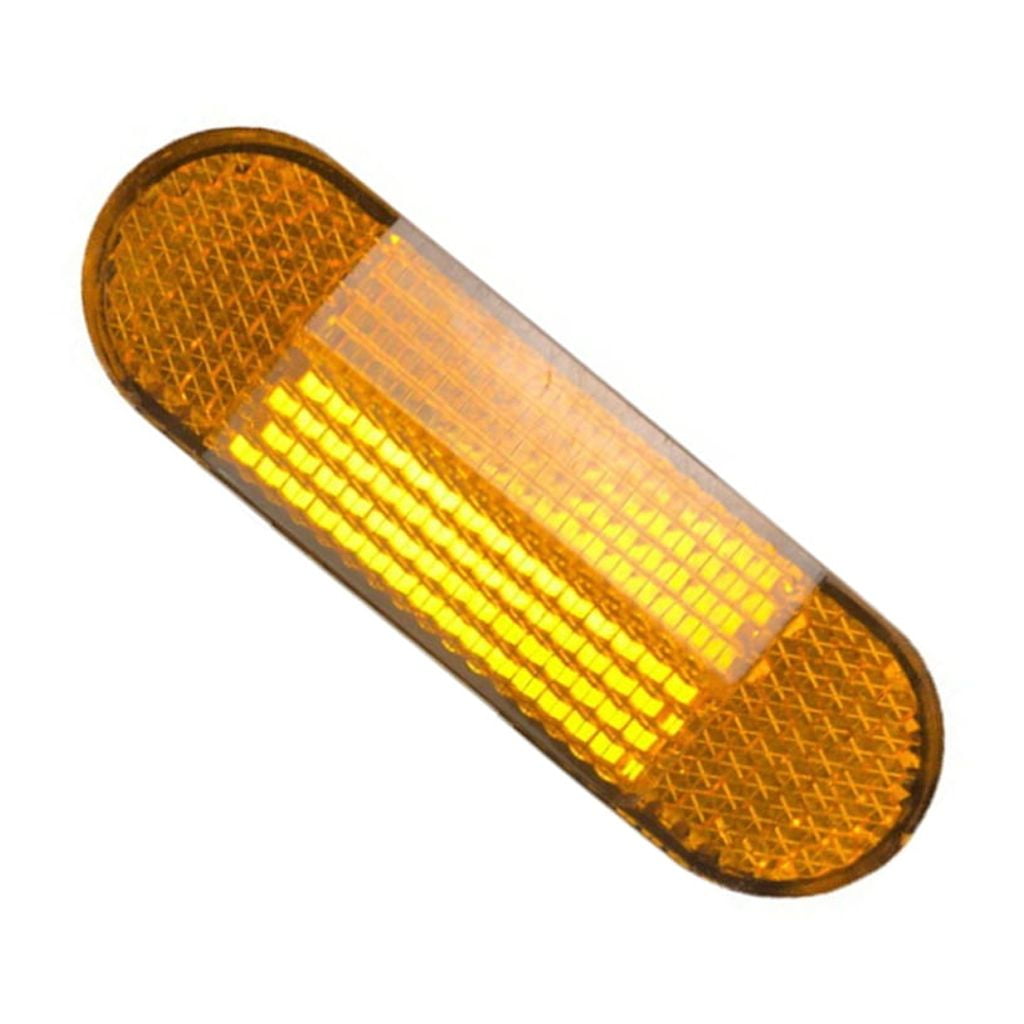 Motorcycle Reflectors Strips Safety Warning Universal Reflectors Night ...