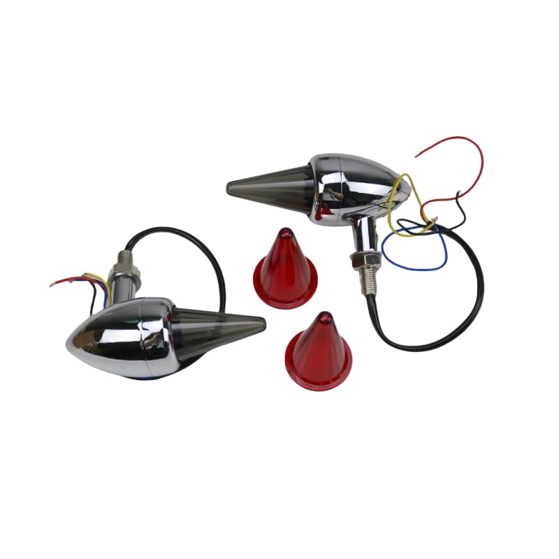 Motorcycle Retro Mini Turn Signal Indicator Light For Harley For Honda ...