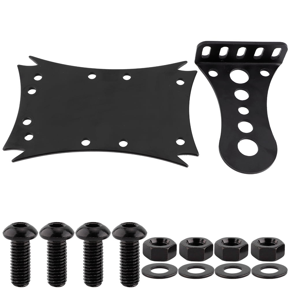 Motorcycle Retro Side Mount License Plate Tag Holder Bracket - Walmart.com