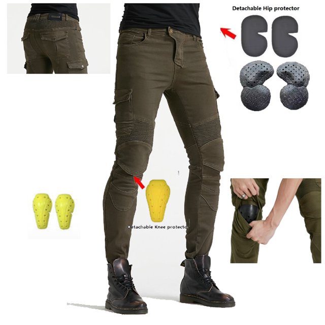 Motorcycle Riding Pants Moto-cross Motorbike Jeans Pants All Season ...