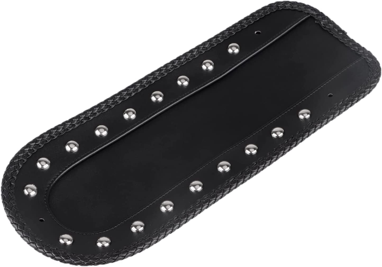 Motorcycle Rivet Leather Rear Fender Bib Solo Seat for Harley Softail ...