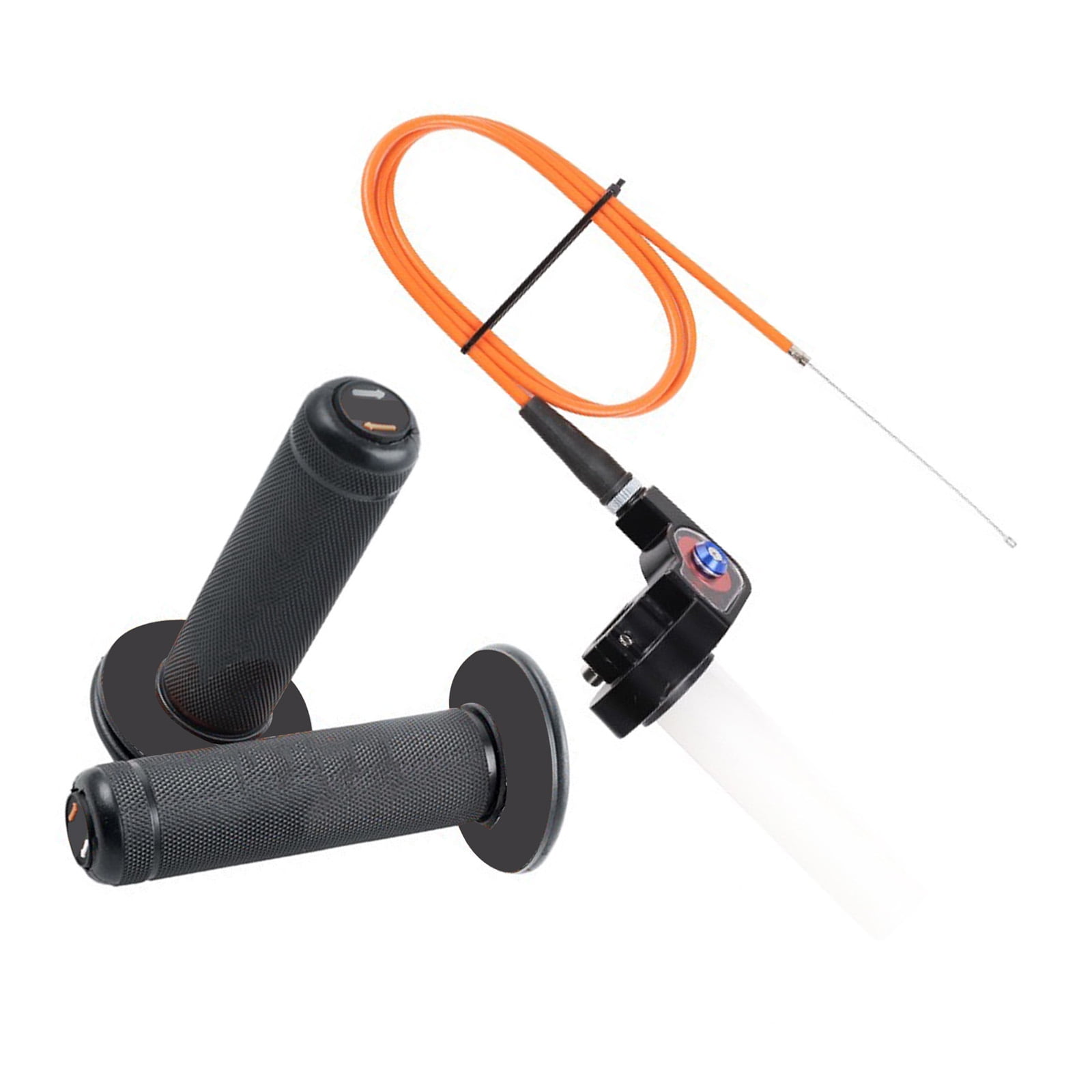 Motorcycle Rotary Throttle Accelerator Grip and Cable For CG125 150cc ...