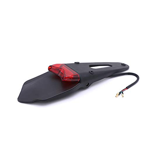Motorcycle Running LED Rear Fender Brake Tail Light For Off-road Dual ...
