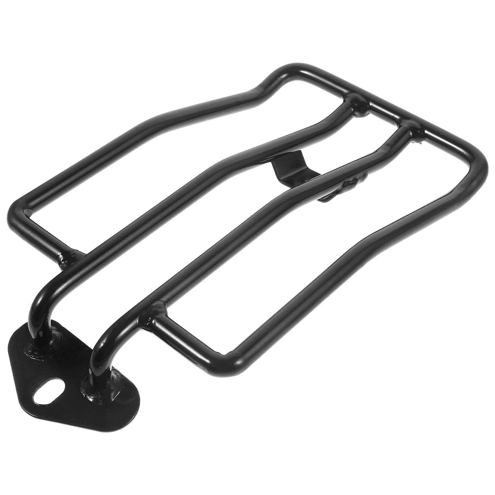 OUNONA Carrier Rack For Motorcycle Black Iron 1Pcs Storage Solution ...