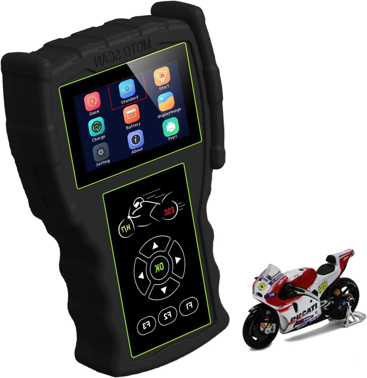 Motorcycle Scanner Function Diagnostic Tool Diagnosis Scanner OBD2 Code ...