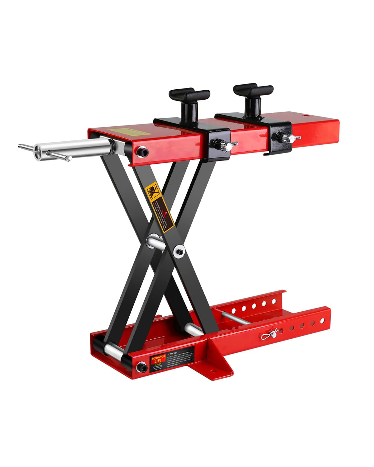 Motorcycle Scissor Lift Jack 1100LBS, Heavy Duty Bike Lift with Safety ...