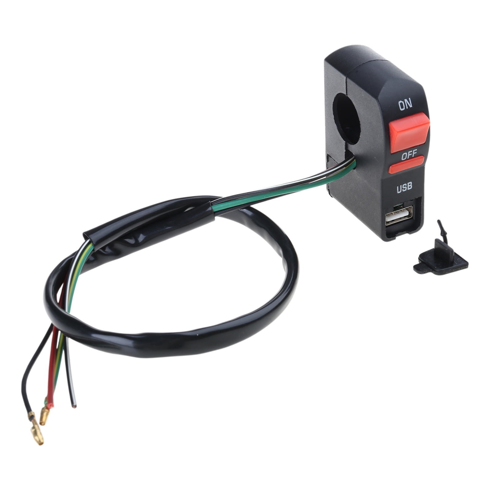 Motorcycle Scootor Light Indicator Switches Motorcycle Waterproof On ...