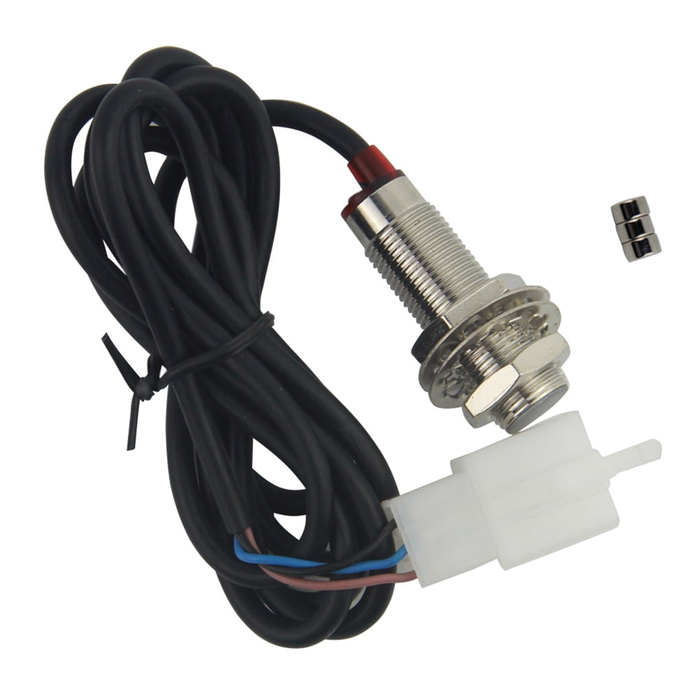 Motorcycle Sensor Cable Magnetic Switch 85cm Digital Odometer Wire ...