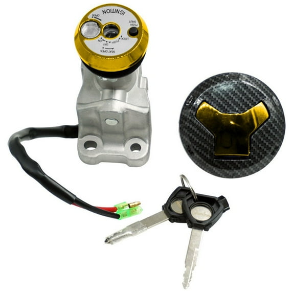 Motorcycle Set Lock for Ignition Switch Fuel Tank Cover Lock Assembly ...