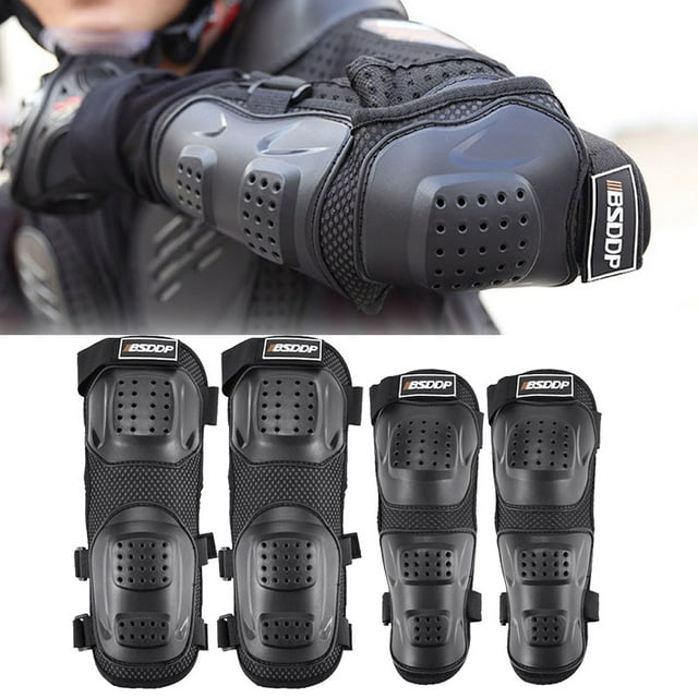 Motorcycle Shatter-resistant Knee Pads Protection Breathable Elbow Pads ...