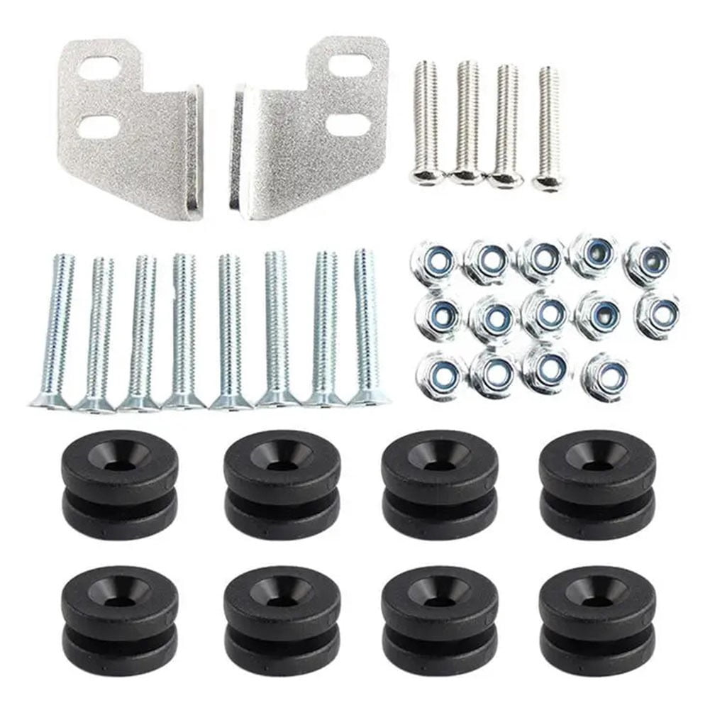 Motorcycle Side Luggage Mounting Bracket Kit,Heavy-Duty Metal Fasteners ...