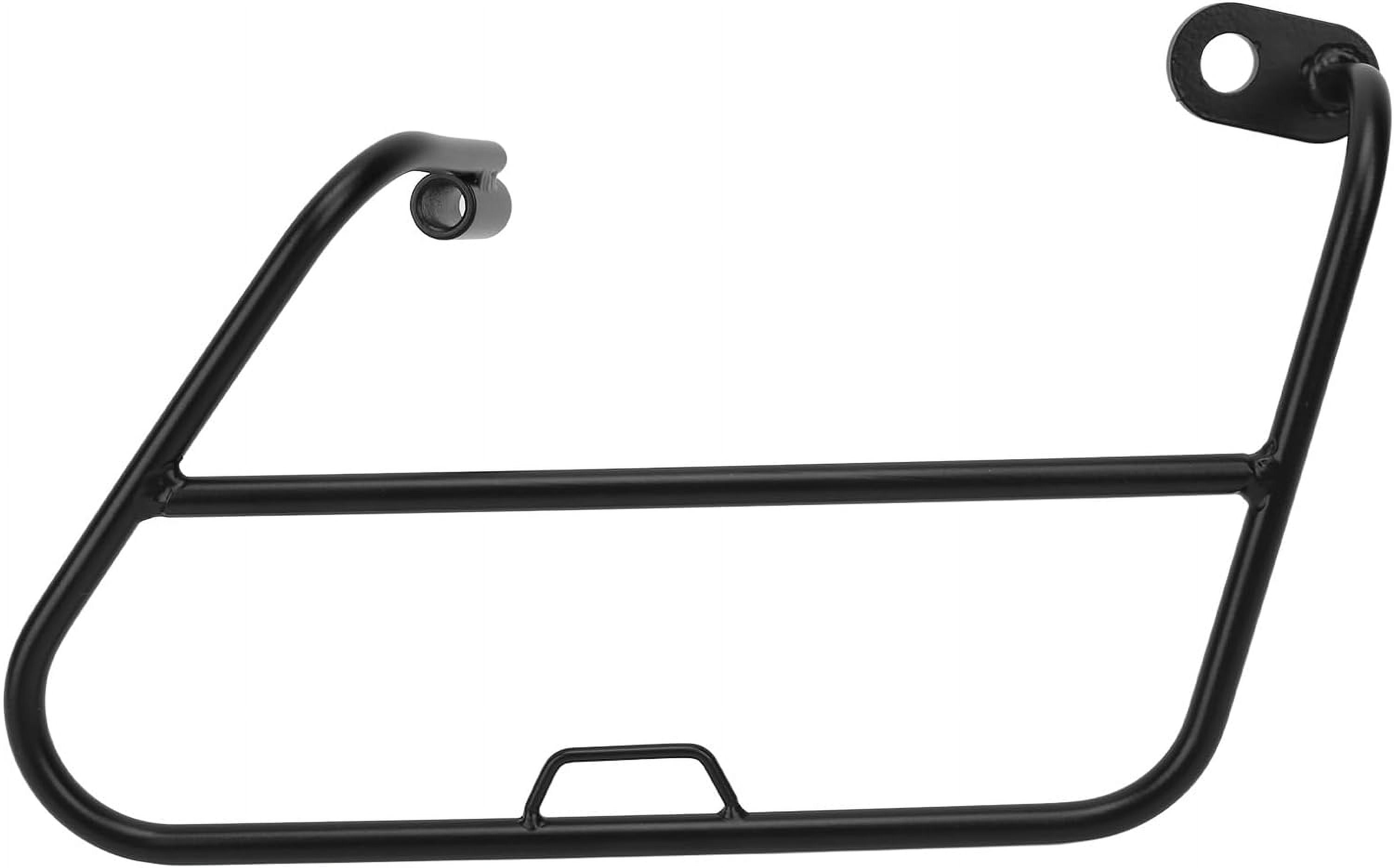 Motorcycle Side Luggage Rack Metal Seat Baggage Carrier Bracket for ...