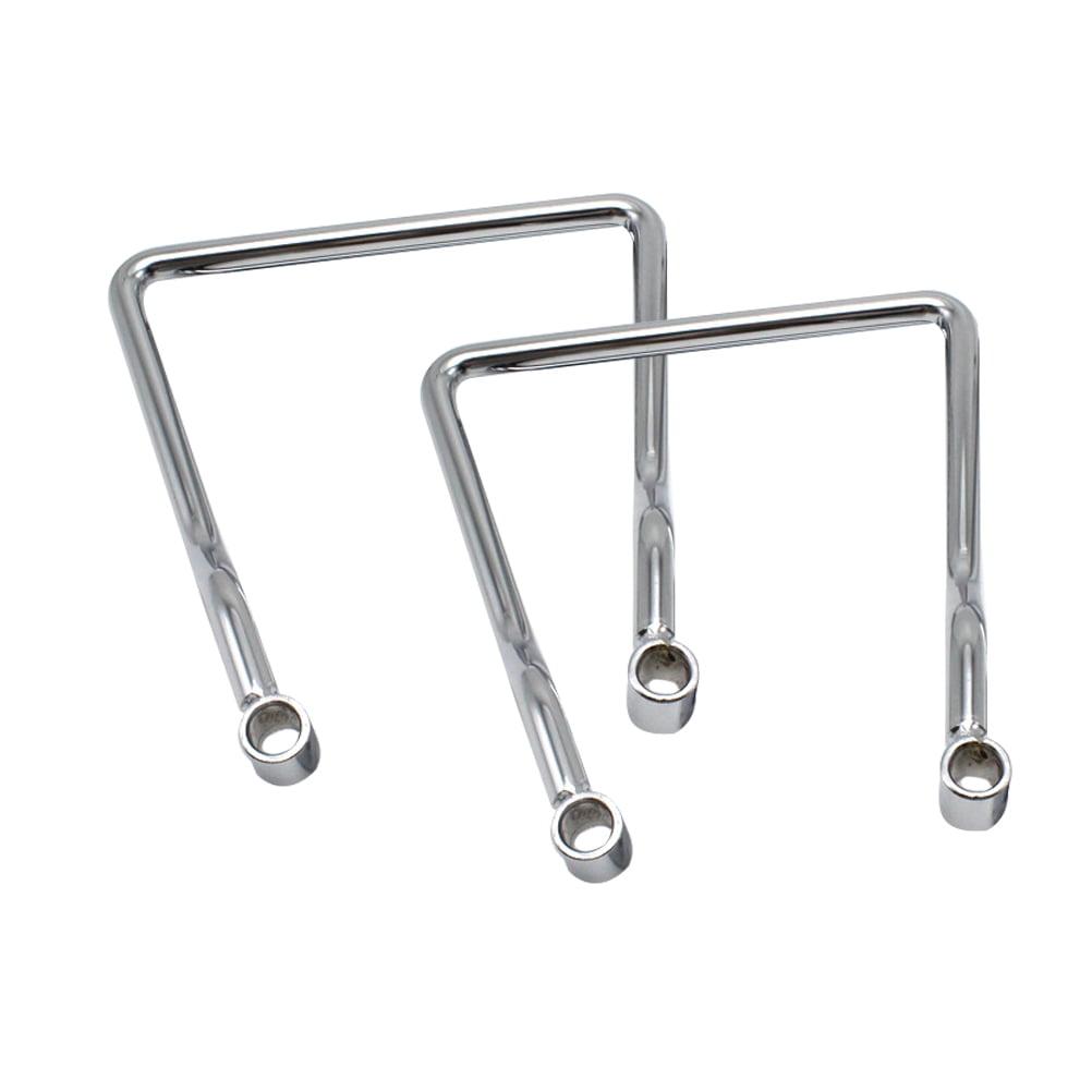 Motorcycle Side Support Racks Saddlebags Brackets for Silver - Walmart.com