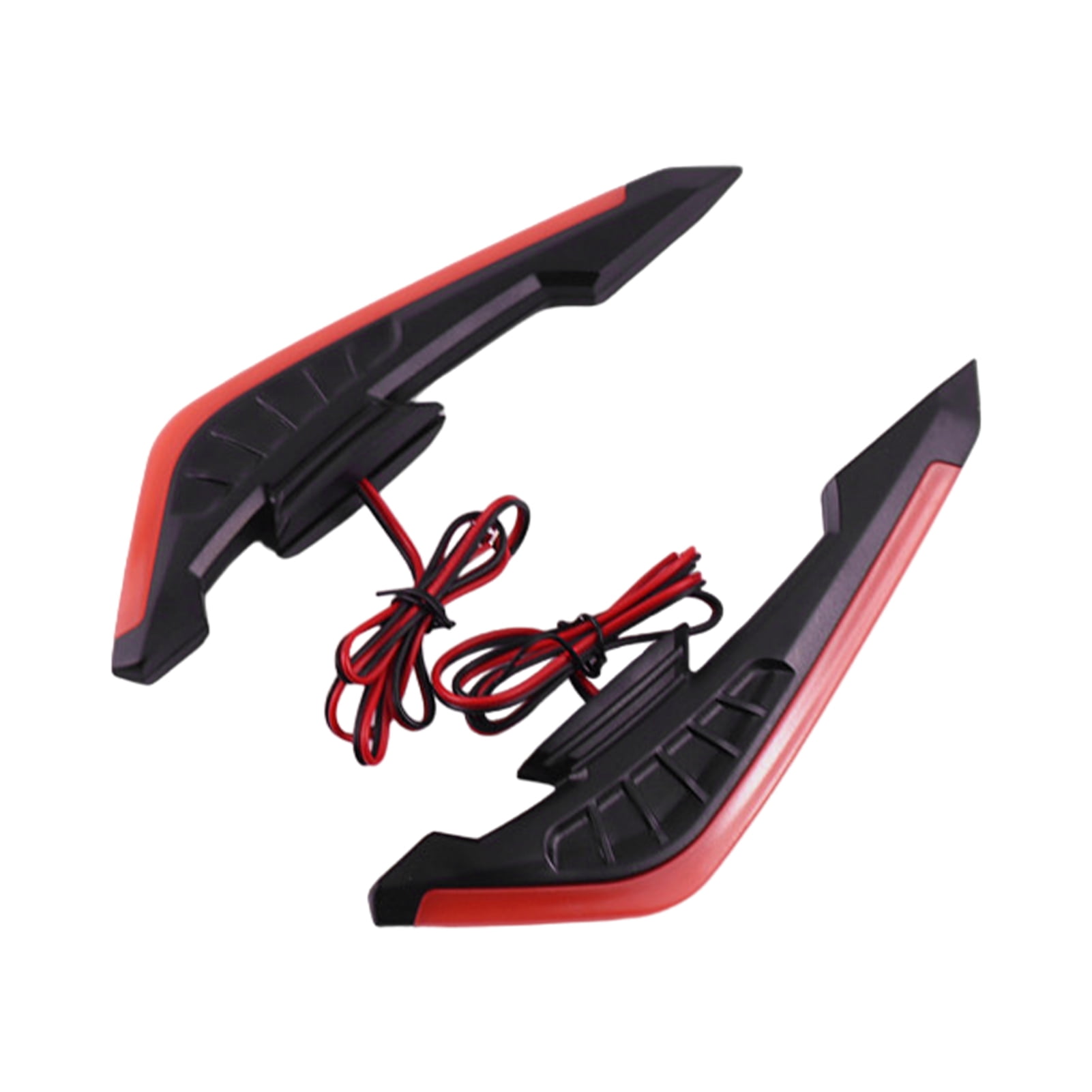 Motorcycle Side Winglet，2X Aerodynamic Spoiler Wing with LED，Dynamic ...