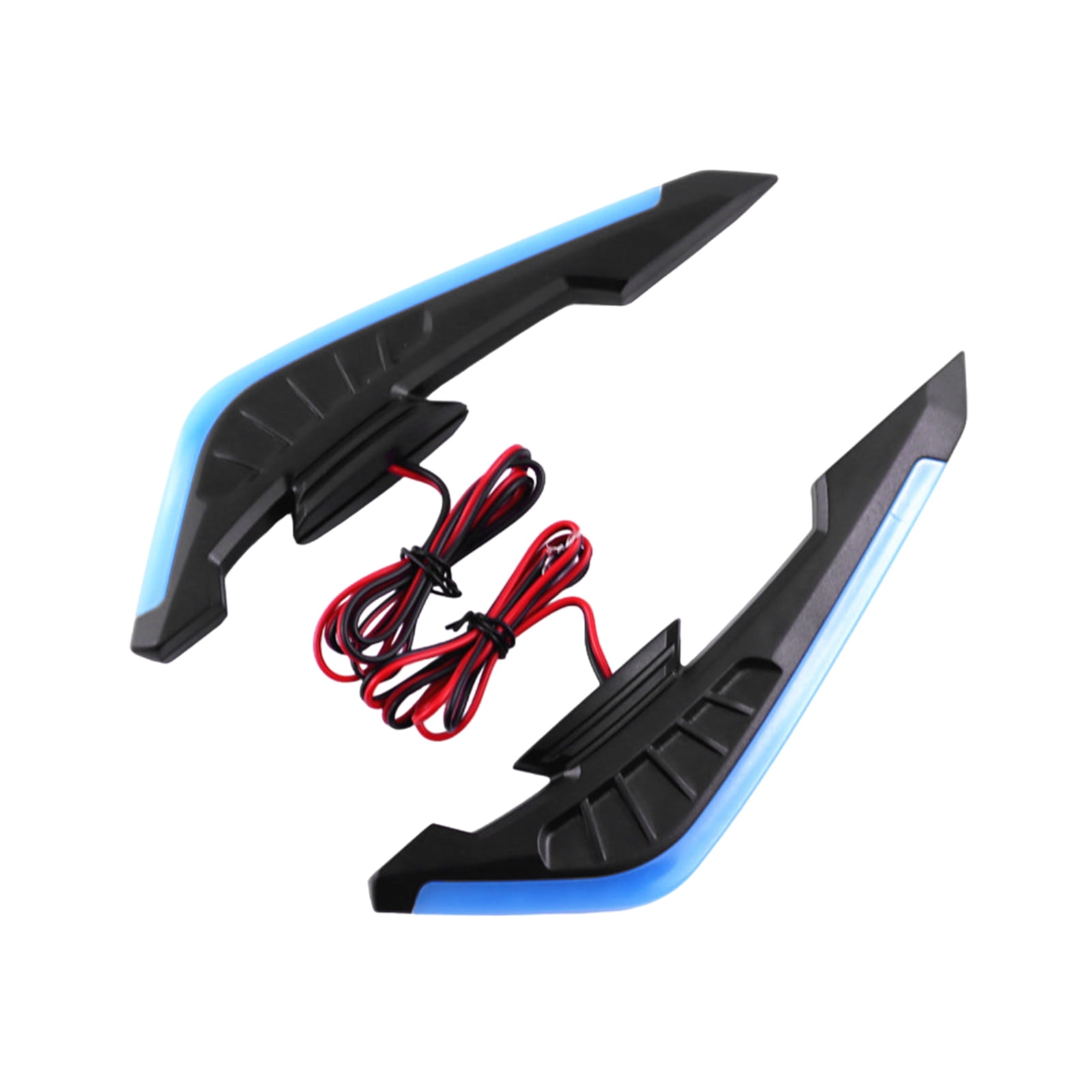 Motorcycle Side Winglet，2X Aerodynamic Spoiler Wing with LED，Dynamic ...