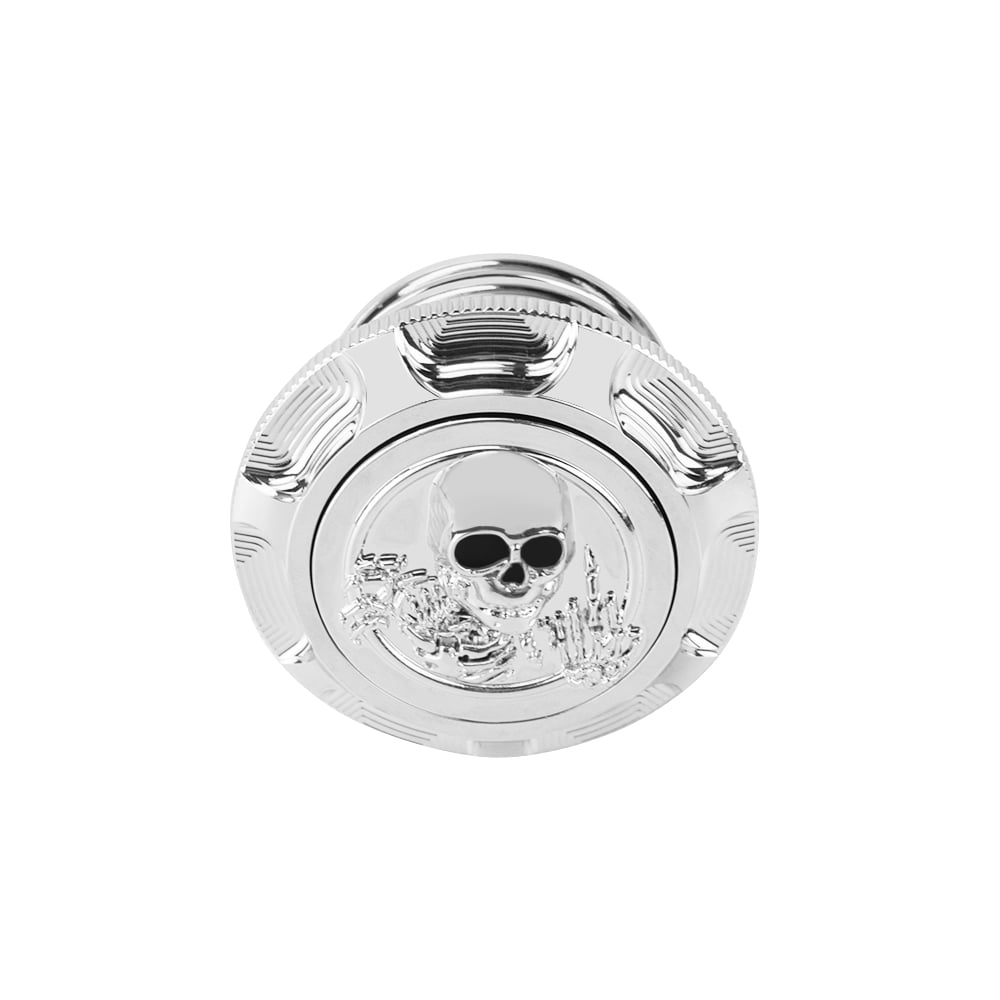 Motorcycle Skull Fuel Gas Tank Decorative Oil Cap Fit For Harley ...