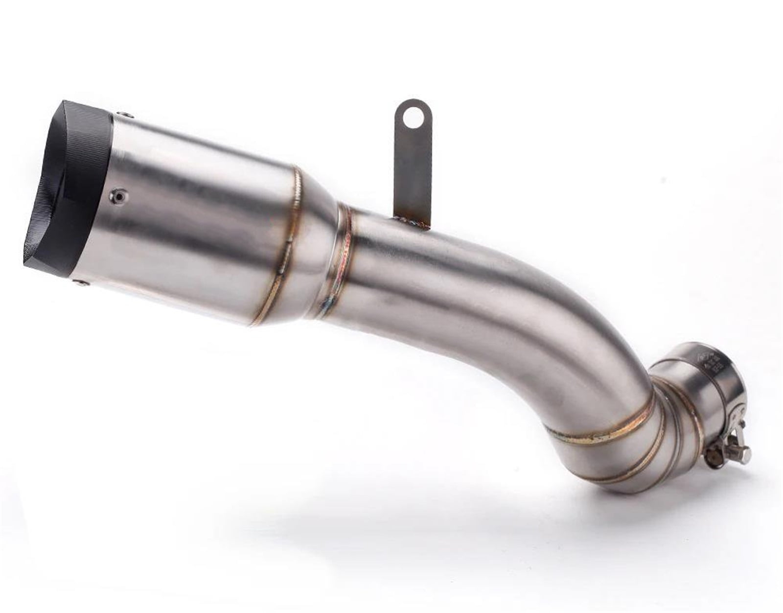 Motorcycle Slip On Exhaust Pipe Modified Middle Link Pipe Exhaust ...