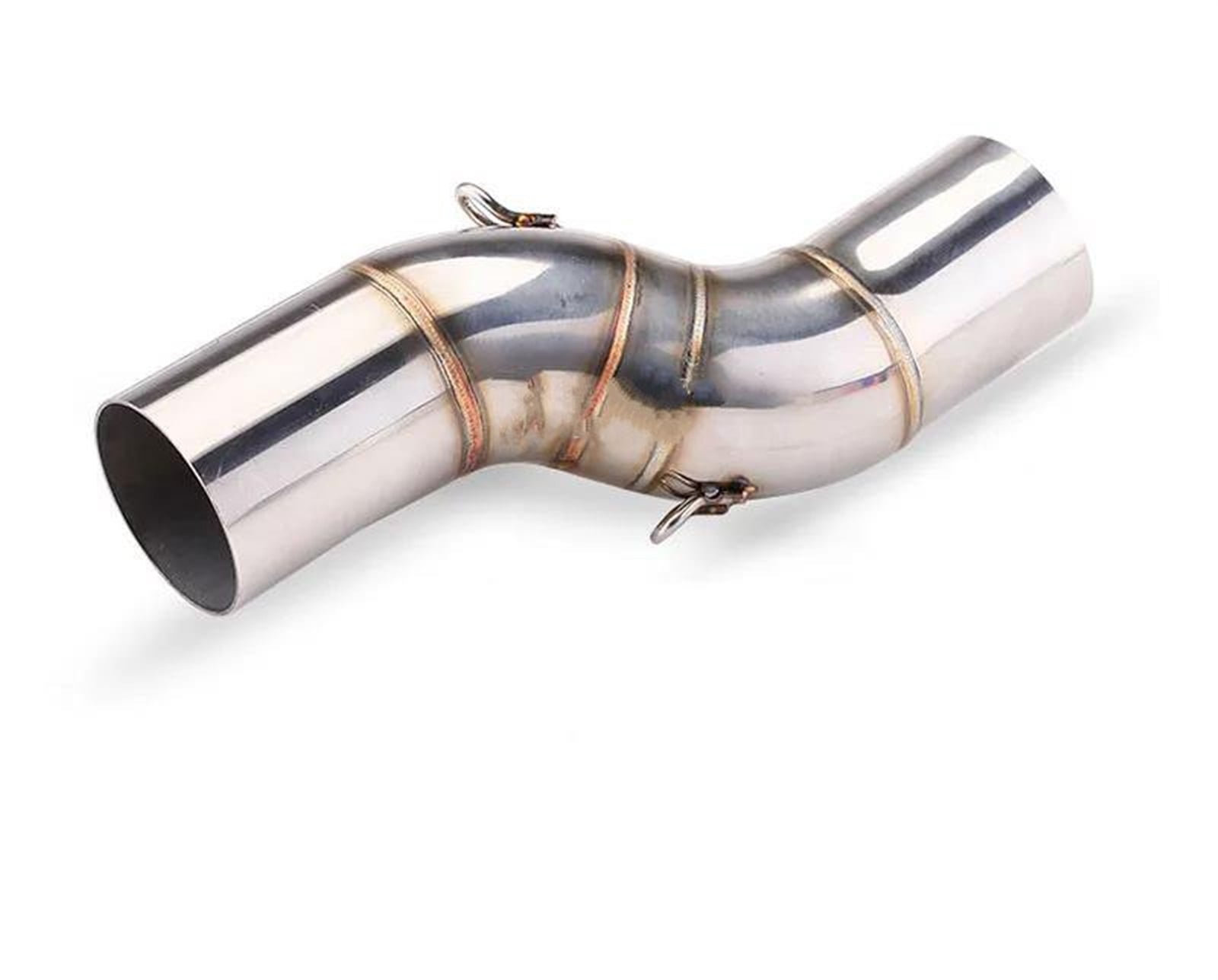 Motorcycle Slip On Exhaust Pipe Modified Middle Link Pipe Exhaust ...