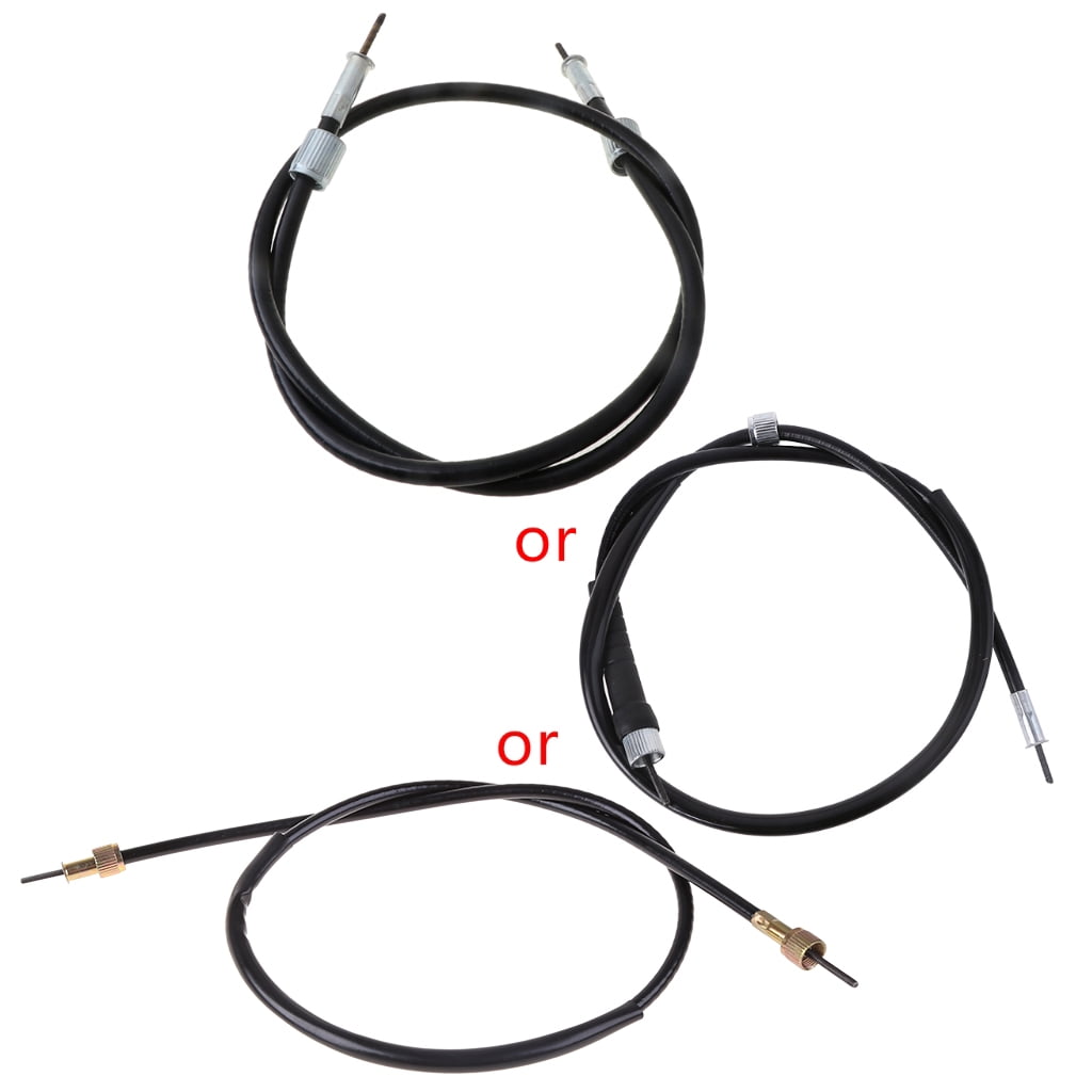 Motorcycle Speedometer Cable Rubber Coated Mileage Wire Scooter ...