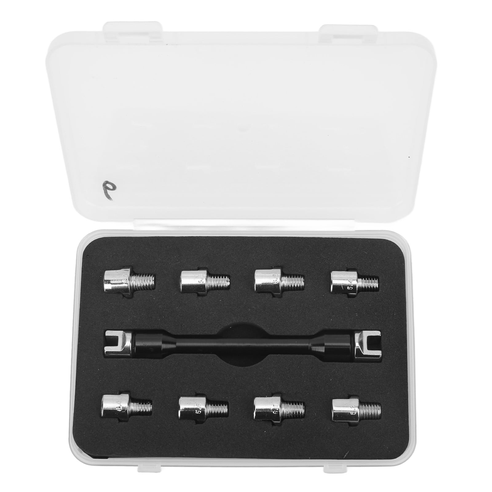 Motorcycle Spoke Wrench Set Spoke Spanner Kit with 10 Interchangeable ...